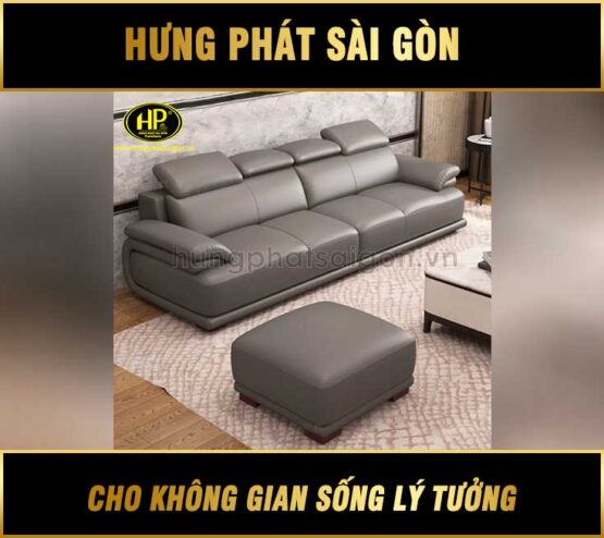 Ghế Sofa Băng Da Phòng Khách H-73 - Hưng Phát Sài Gòn