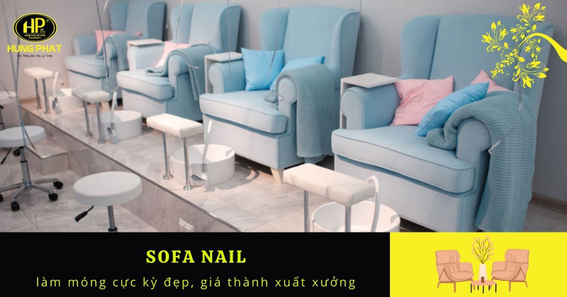 Ghế đẹp cho salon nail Bộ ghế nail đẹp Thiết kế hiện đại và chất liệu ...