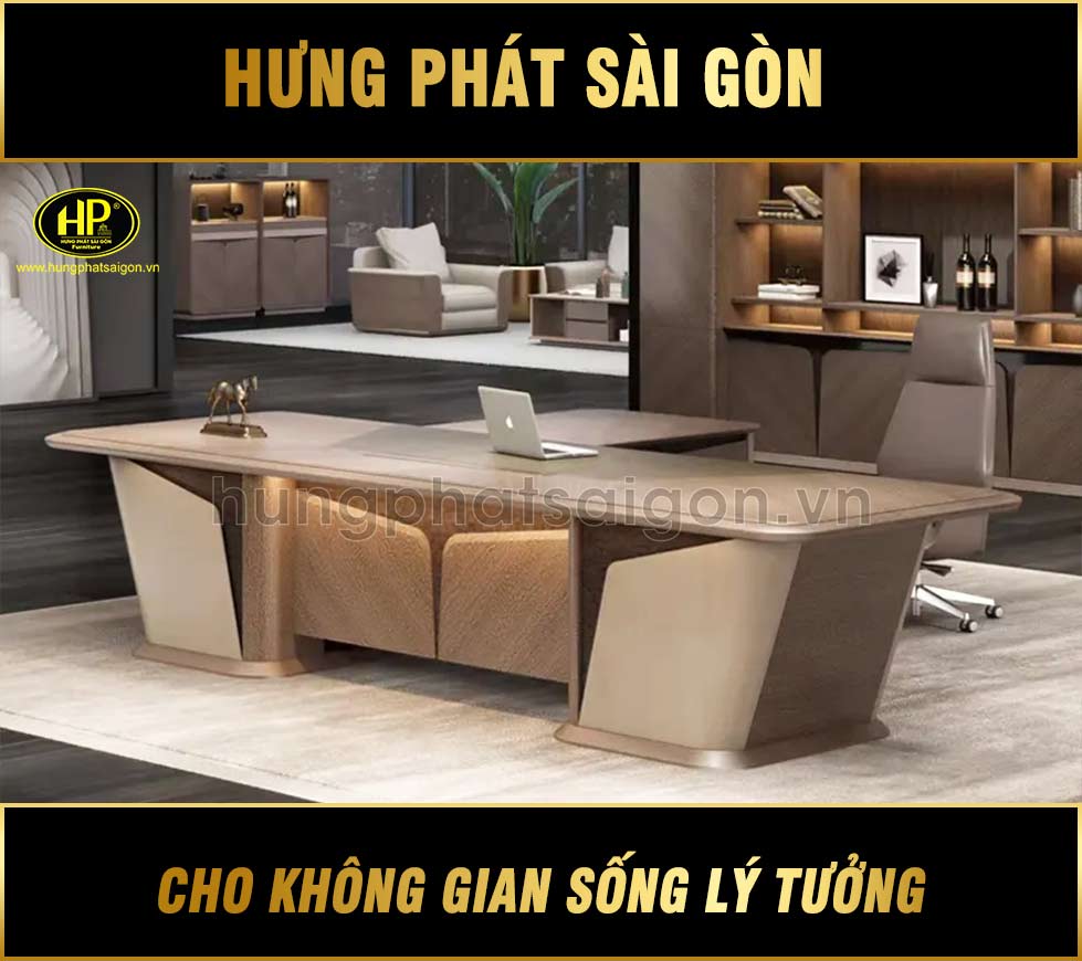 199 mẫu bàn giám đốc làm việc cao cấp, hiện đại giá cực tốt